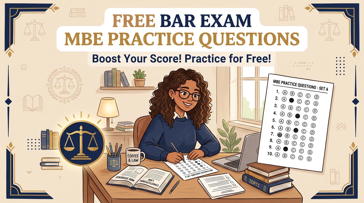 Free MBE Practice Questions 2026: 20 Bar Exam Questions with Answers ...