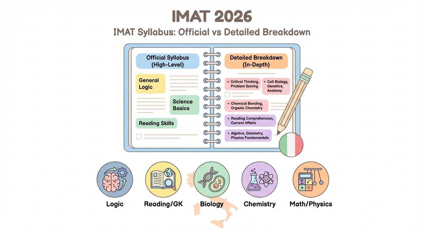 The Ultimate IMAT Syllabus Guide: Official Syllabus vs Detailed Topic ...